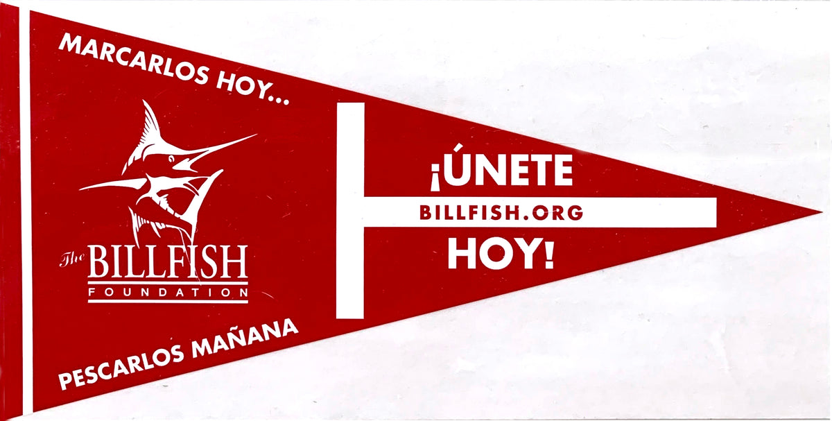 TBF Tag Flag Sticker – The Billfish Foundation