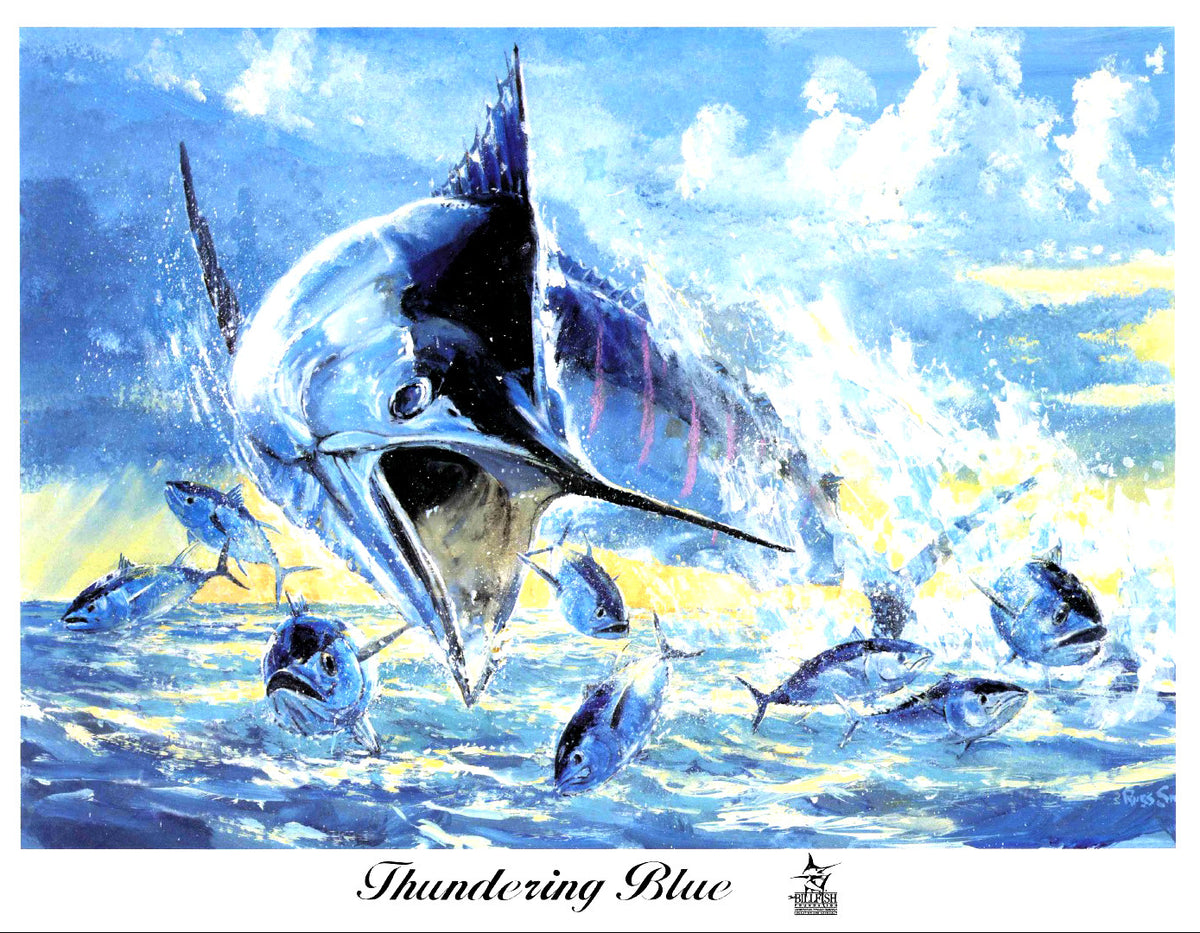 "Thundering Blue" by Russ Smiley – The Billfish Foundation